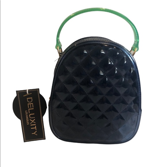 Deluxity Los Angeles | Bags | Deluxity Los Angeles Bluegreen Quilted ...